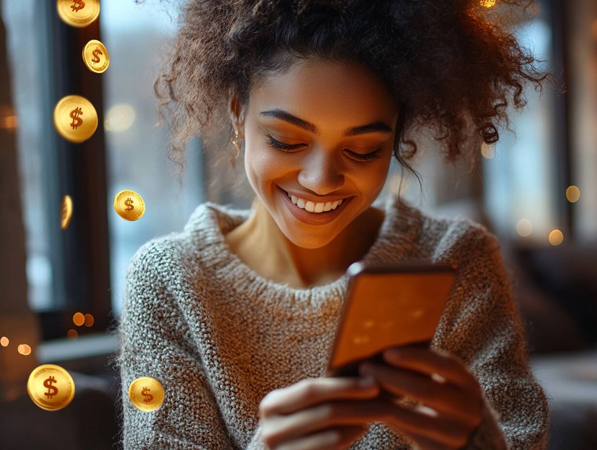 Deposit screen with bonus highlighted